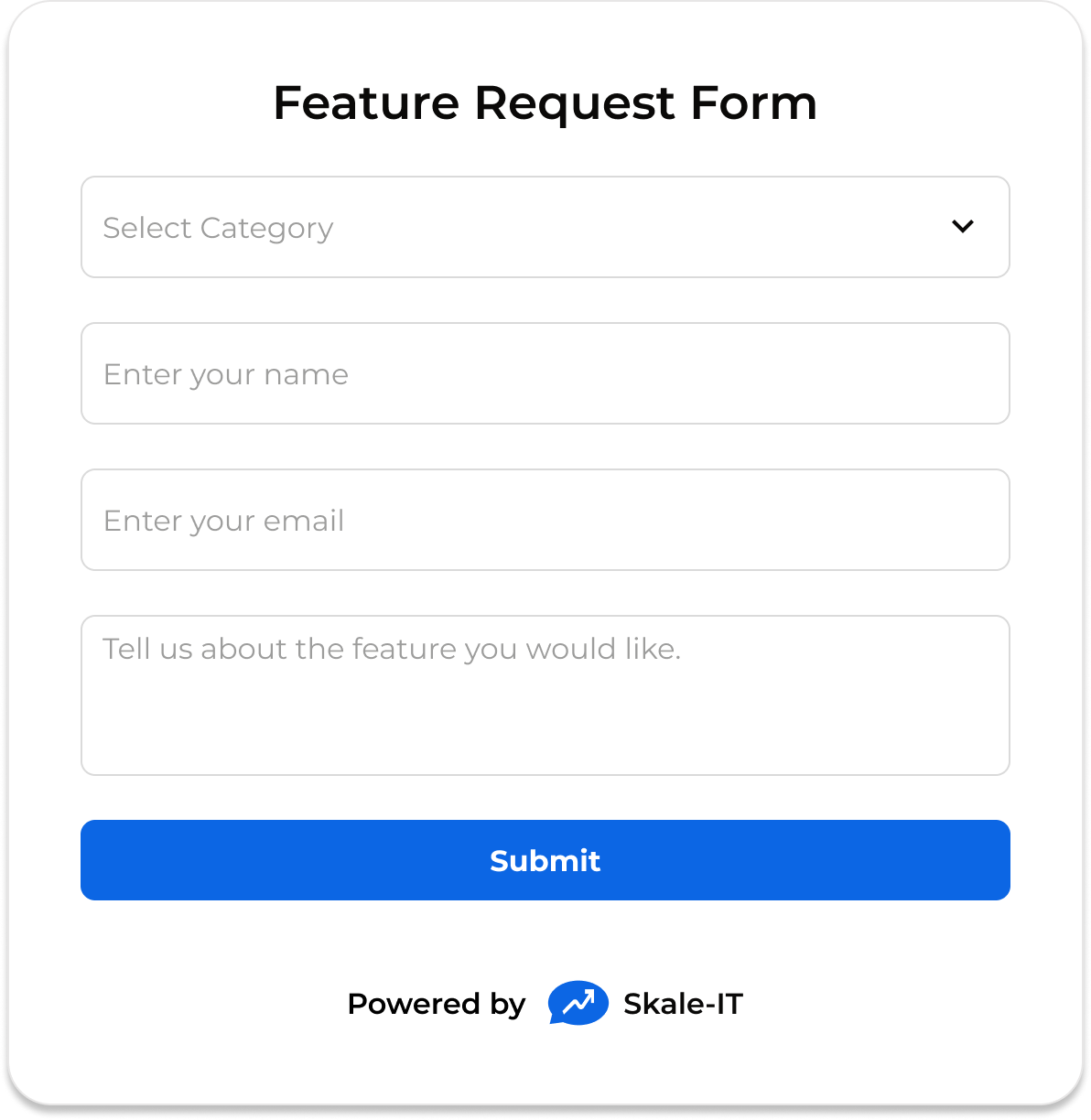 Capture AI powered feedback and interviews on your platform | Skale-IT